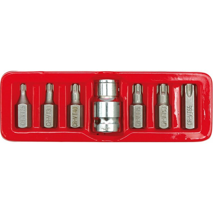 Sada bitů 7 ks CrV TORX Vorel TO-66570 | Shop-Naradi.cz